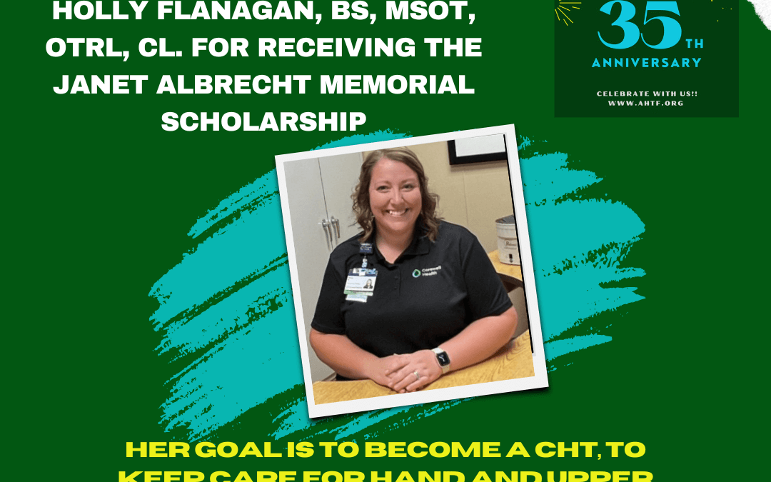 Janet Albrecht Winner 2024 | American Hand Therapy Foundation
